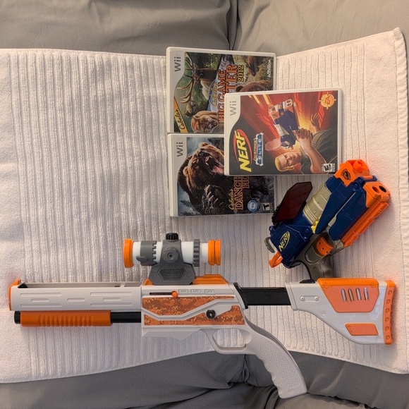 Wii | Video Games & Consoles | Wii Nerf And Hunting Games With Riffle ...